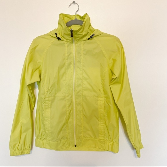 Columbia | Jackets & Coats | Columbia Yellow Hooded Switchback Rain ...